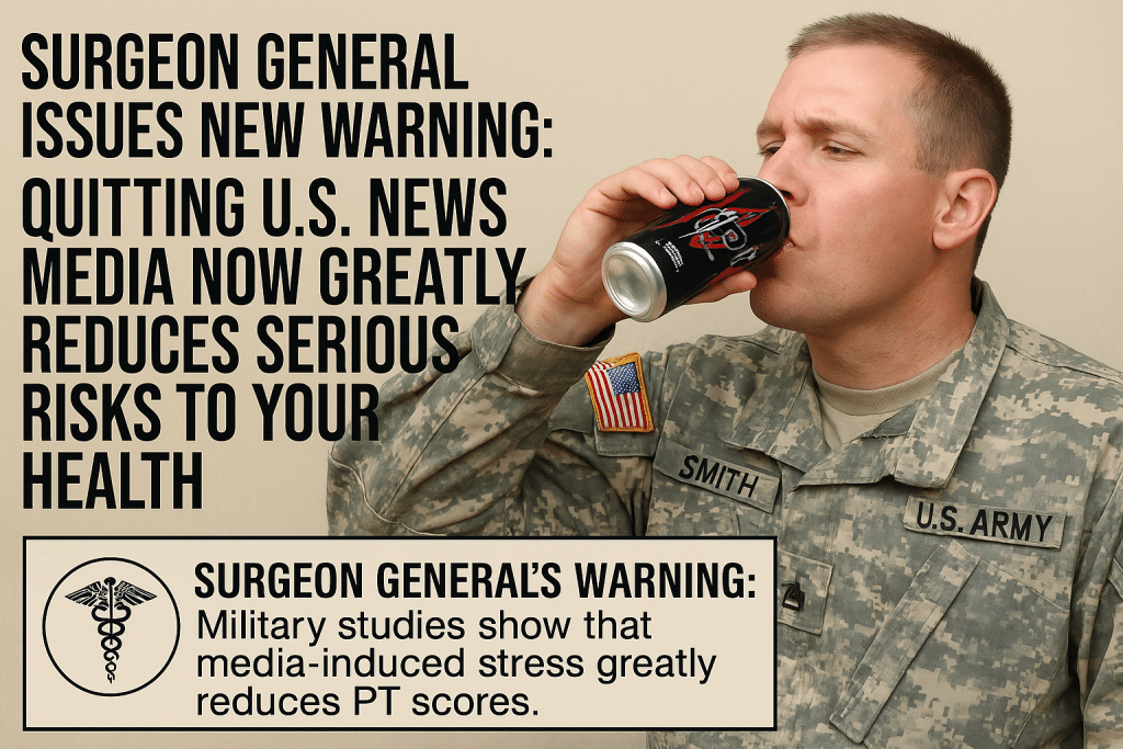 Studies: Quitting U.S. News Media Now Greatly Reduces Serious Risks to ...