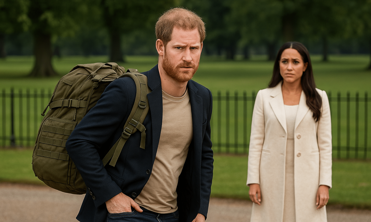 Prince Harry Self-Deports to Escape Meghan Markle’s Monarchy 2.0 • The ...