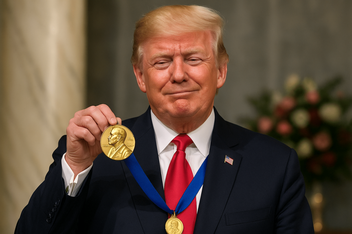 Nobel Committee Forced to Award Peace Prize To U.S. President Who ...